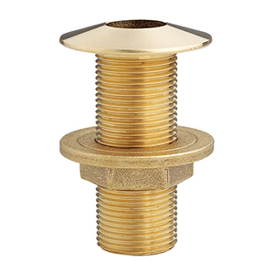 CORROSION-RESISTANT BRASS THROUGH HULL OUTLET WITH INCLINED HEAD AND ...