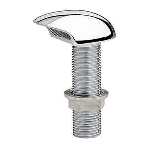 CHROME PLATED “ELLIPSE” AIR PIPE WITH FLAME ARRESTING STAINLESS STEEL ...